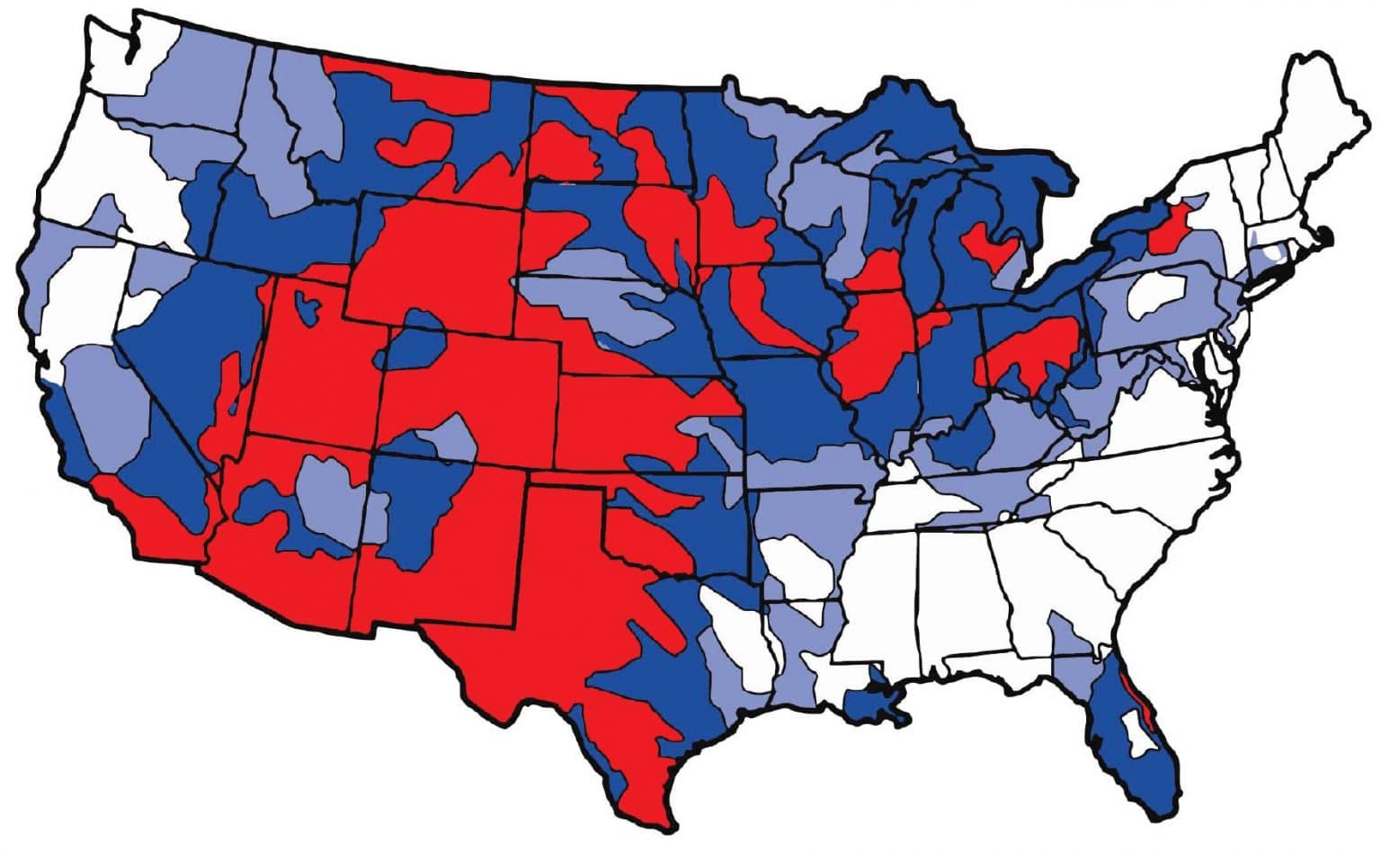 Water Hardness Map TheGoodWaterGuy